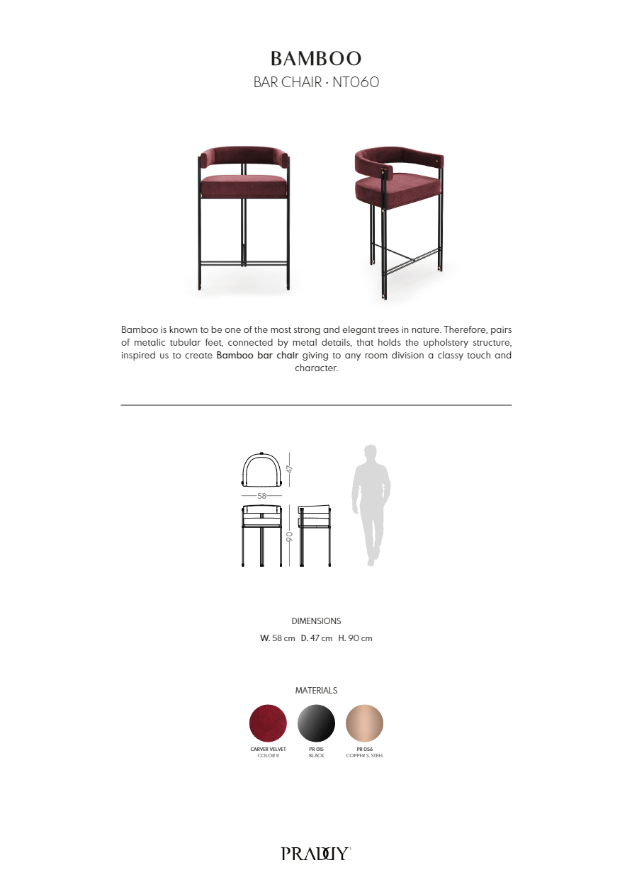 BAMBOO Stool By PRADDY