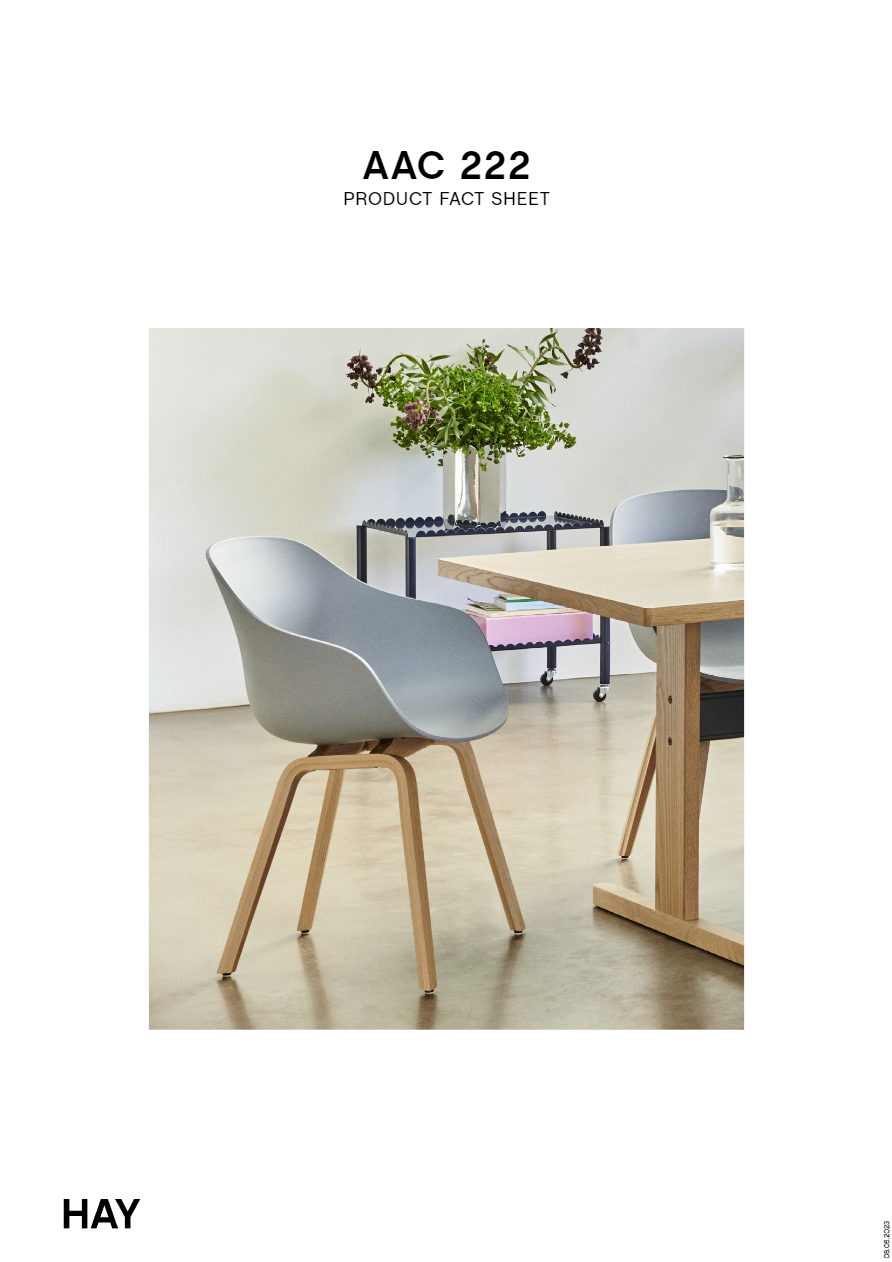 ABOUT A CHAIR AAC 222 Sedia By Hay