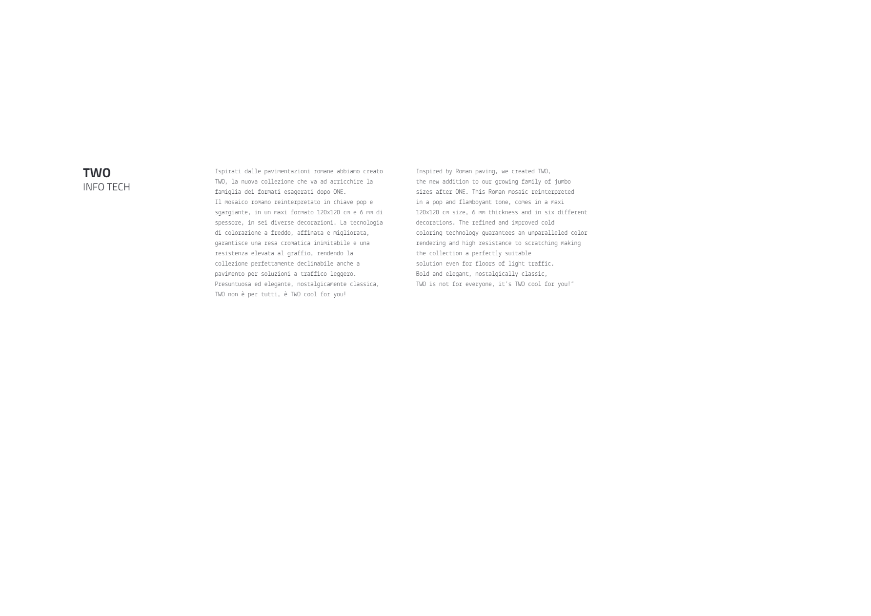 TWO Pavimento By 41zero42