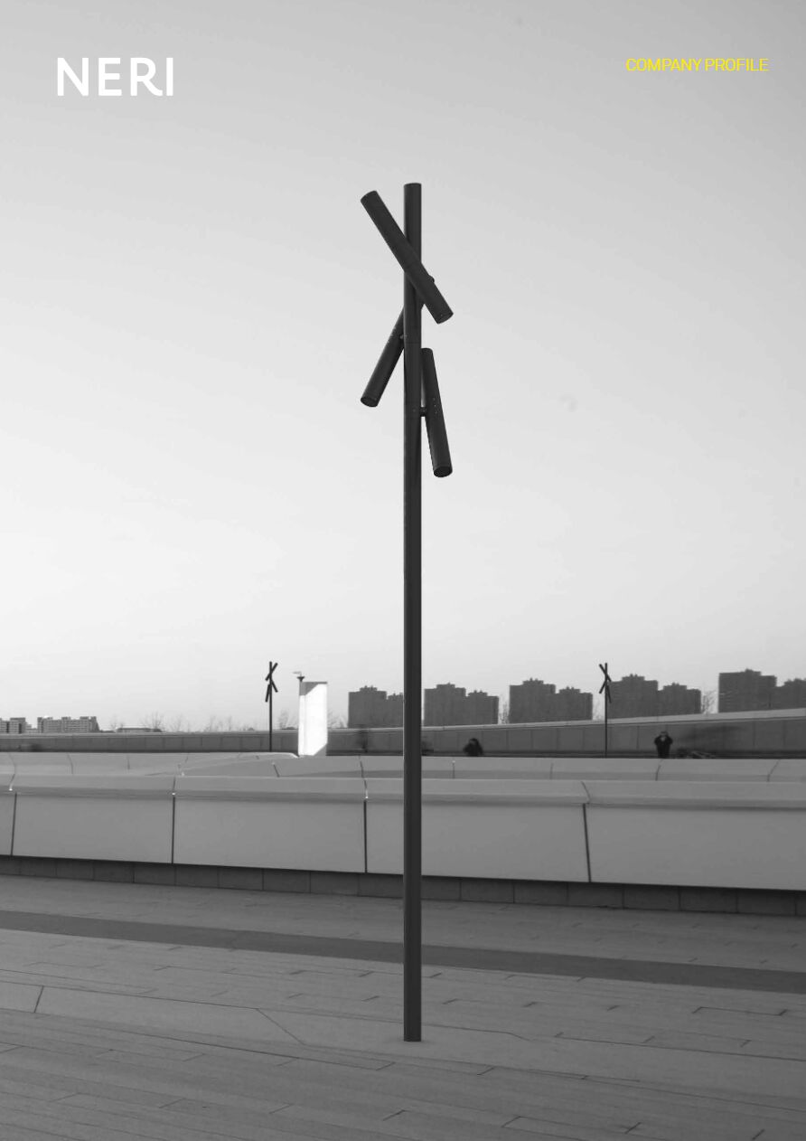 NEBULA Extruded aluminium bollard light By Neri