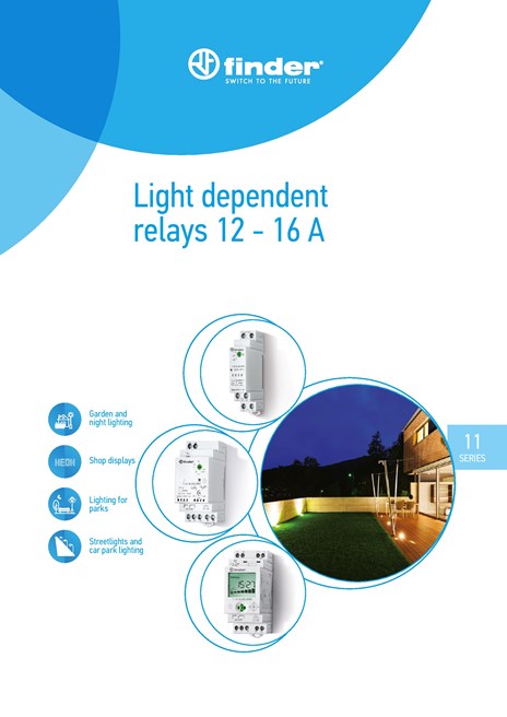 11.91 | Relay 11 - Modular light dependent relays Collection By Finder
