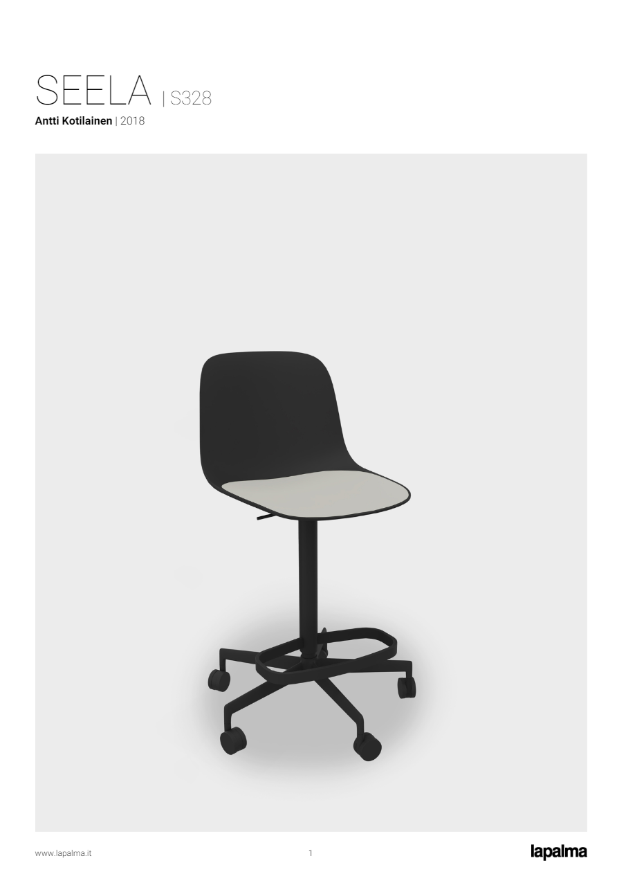 SEELA Tabouret By Lapalma | design Antti Kotilainen