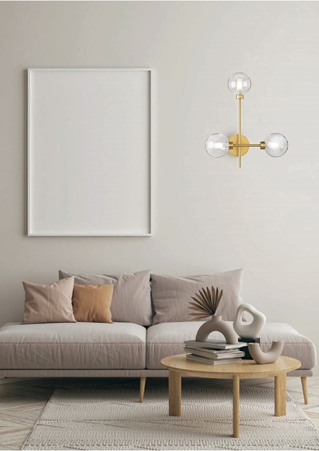 DOM 3 | Lampada da parete By Miloox design Davide Negri