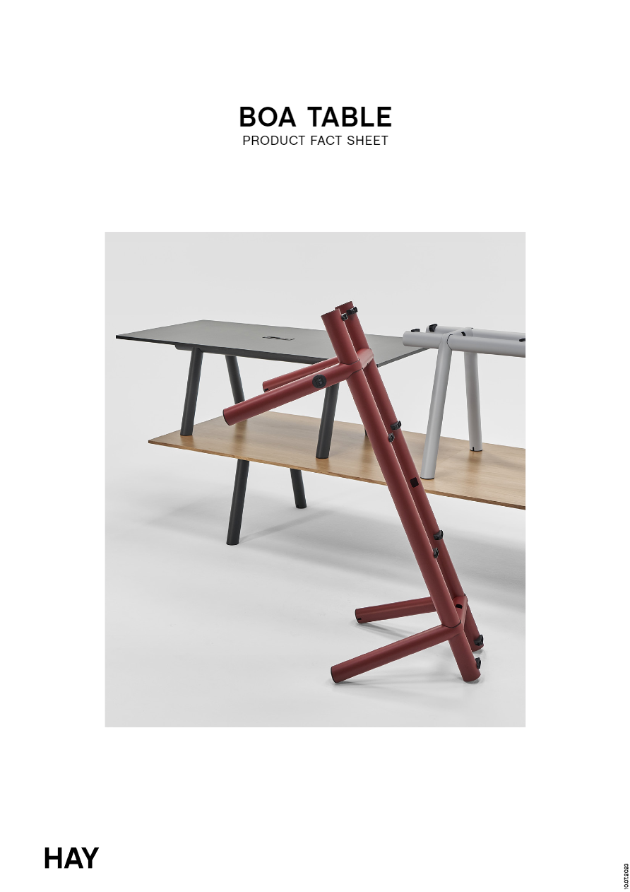 BOA Table de réunion By Hay