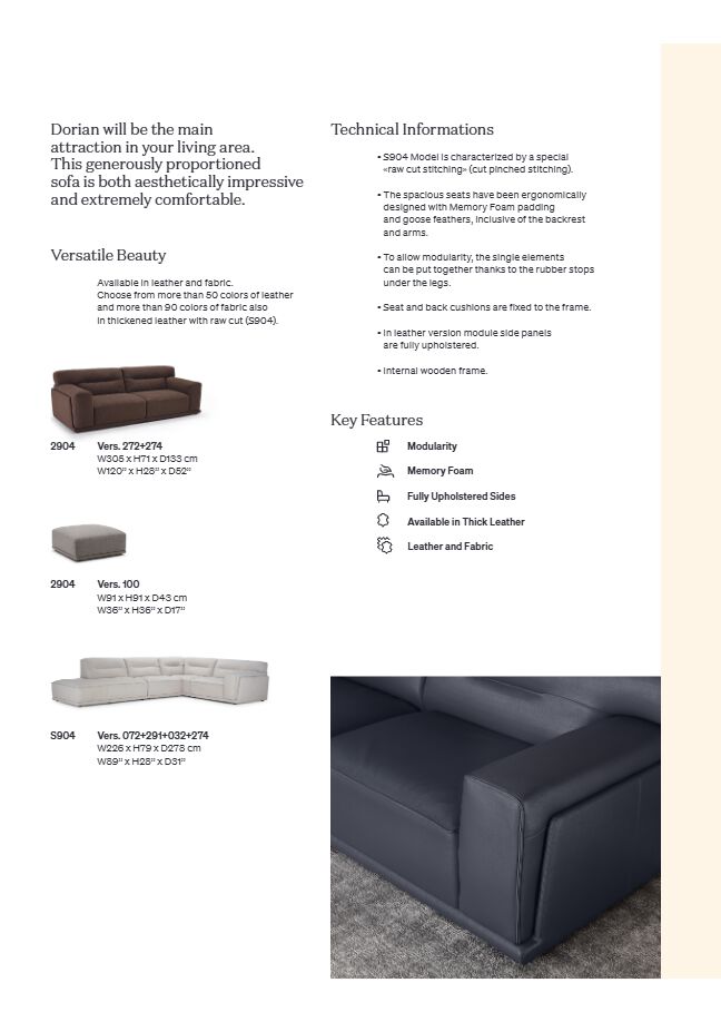 DORIAN 3 seater fabric sofa By Natuzzi Italia | design Maurizio Manzoni ...