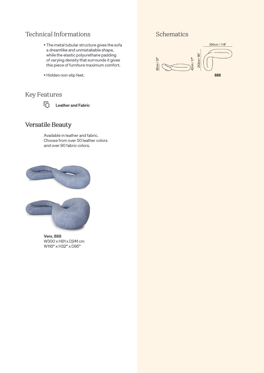 INFINITO Sofa By Natuzzi Italia | design Marcantonio