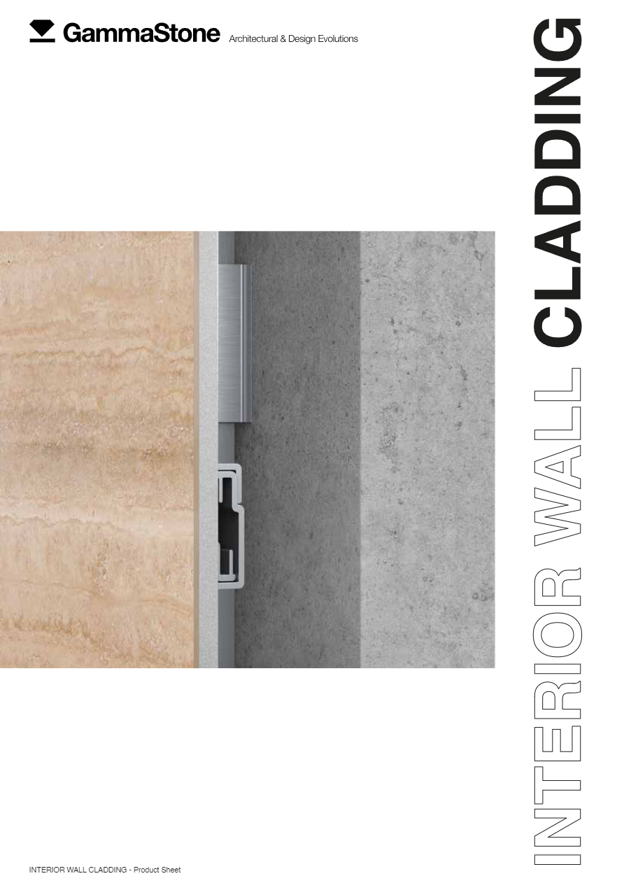 GAMMASTONE AIR Revestimiento de pared para interiores By GammaStone