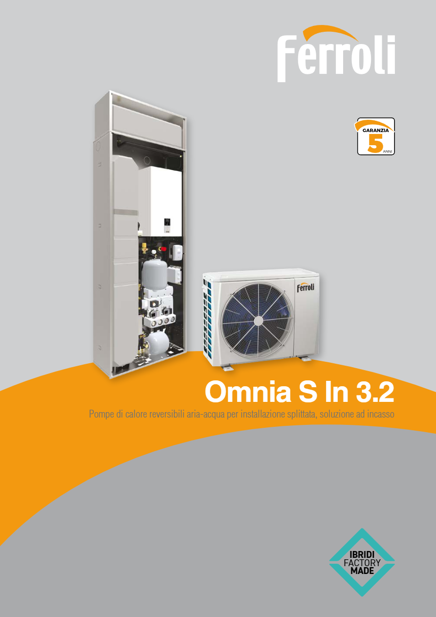 Pompa di calore OMNIA S IN 3.2 - Ferroli - Edilportale