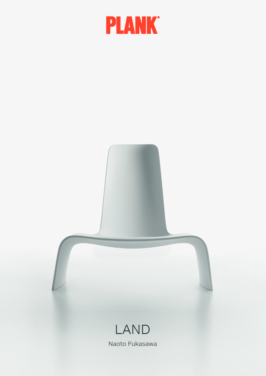 LAND Lounge chair in plastic By Plank | design Naoto Fukasawa