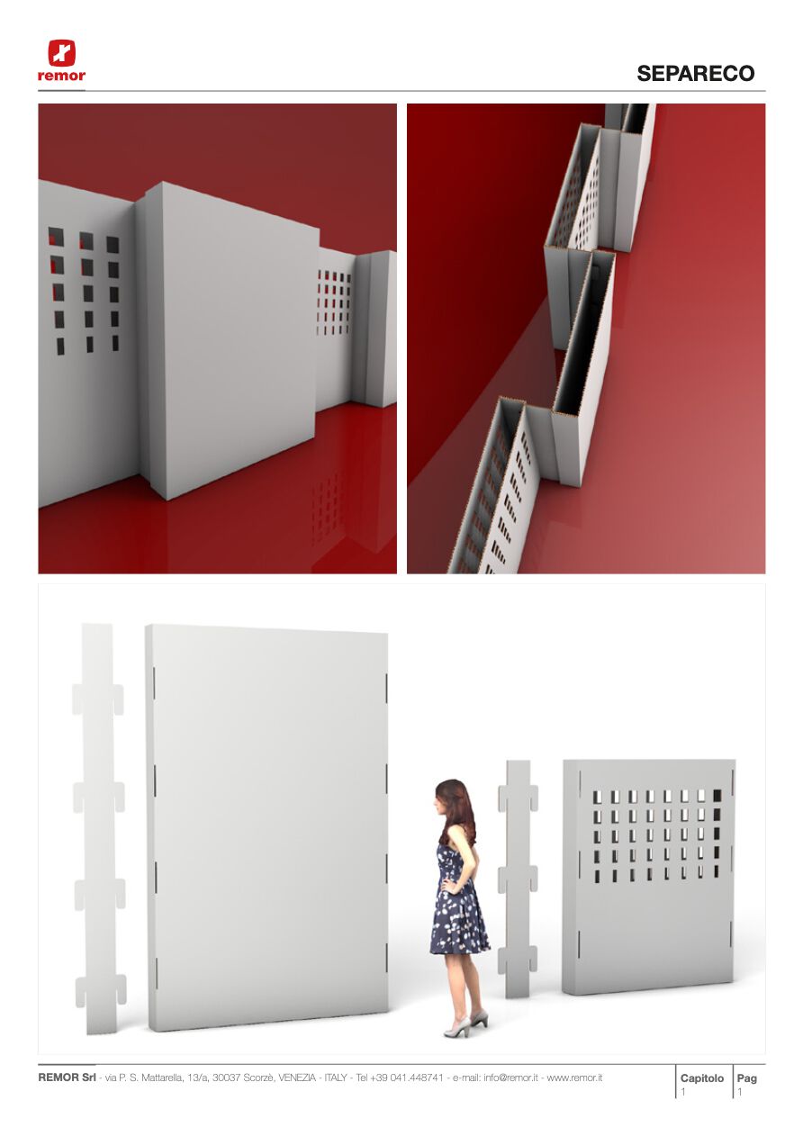 SEPARECO Raumteiler By Remor