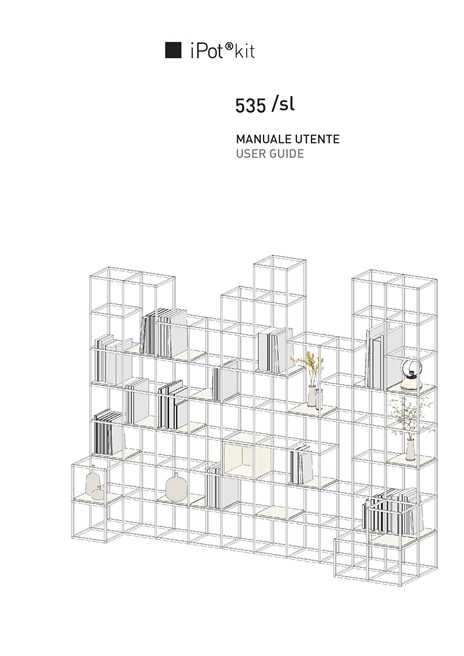 IPOT 535_SL Bookcase By iPot | design supercake
