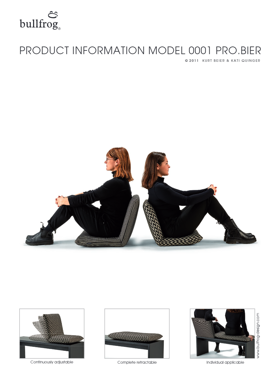 PRO.BIER Sillón By Bullfrog