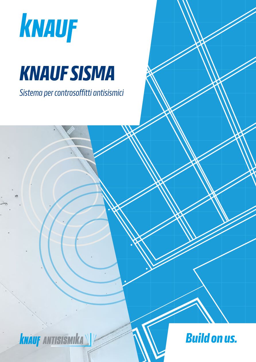 Sistema per controsoffitti continui antisismici SISMA PLUS - Knauf Italia - Edilportale