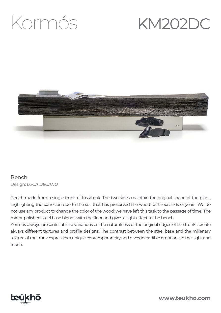 KORMOS Bench By Teúkhō