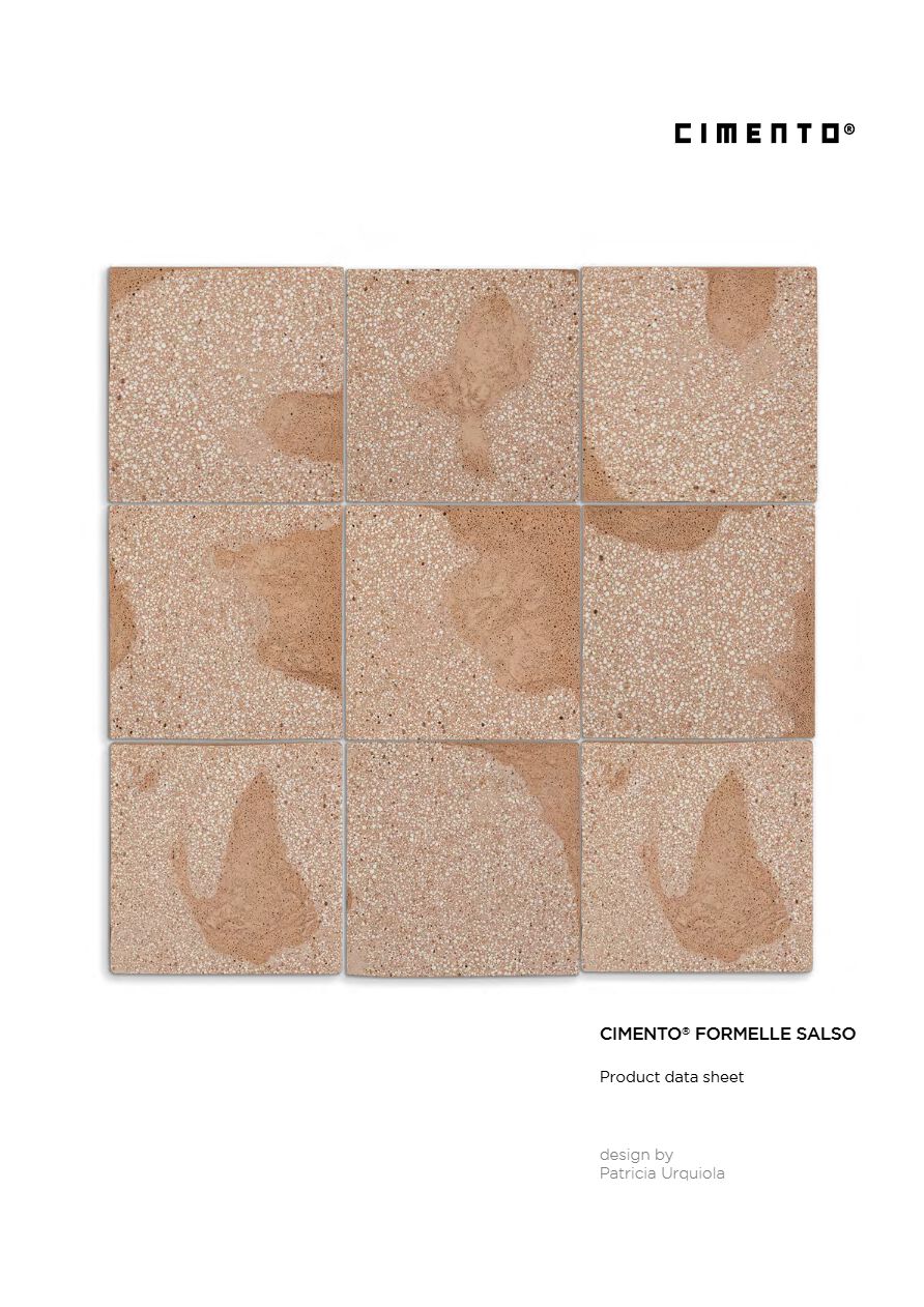 SALSO Cimento® wall tiles By Cimento