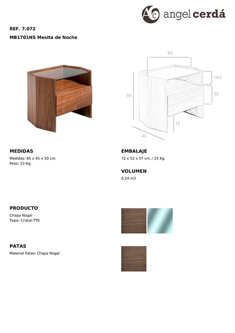 7072 床头柜 By Angel Cerdá