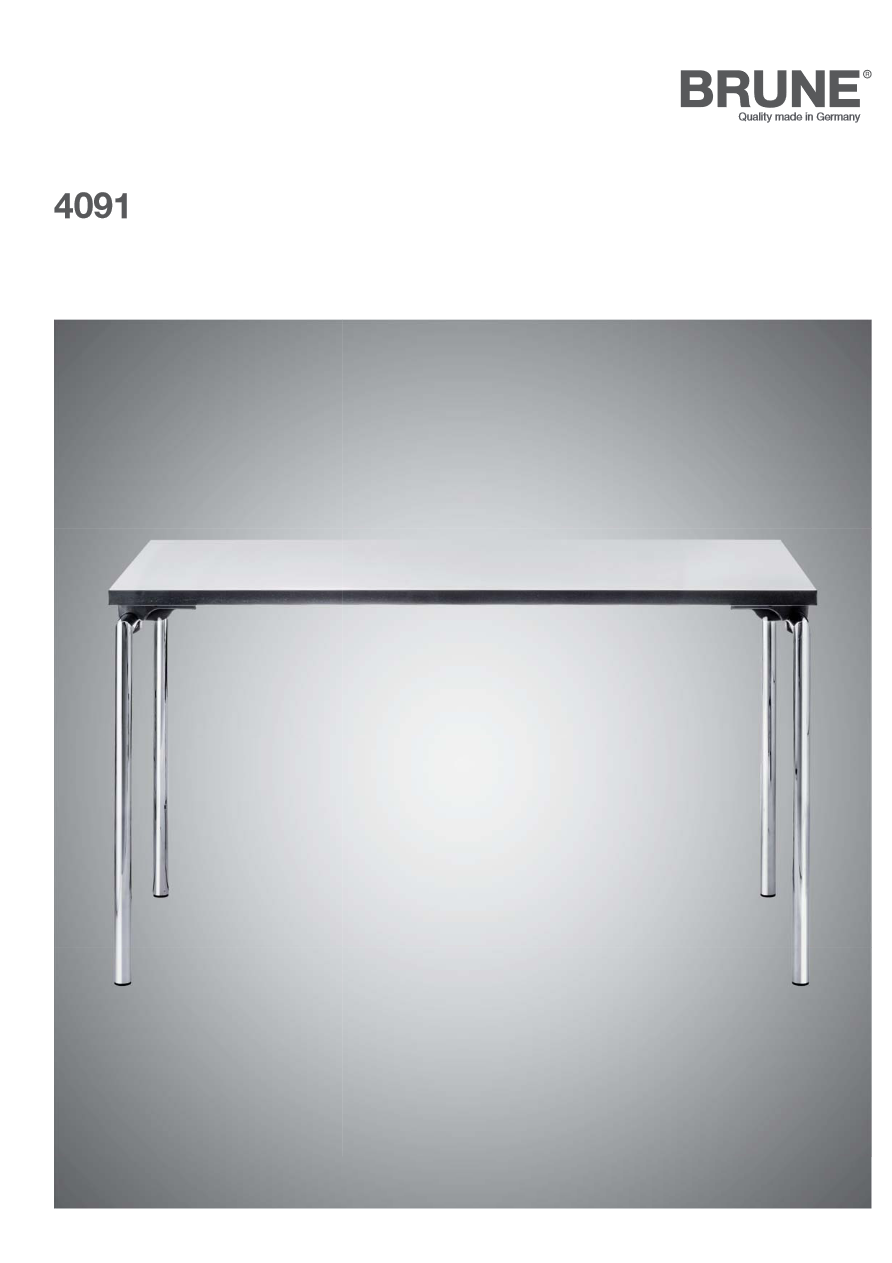 4091 Table By BRUNE