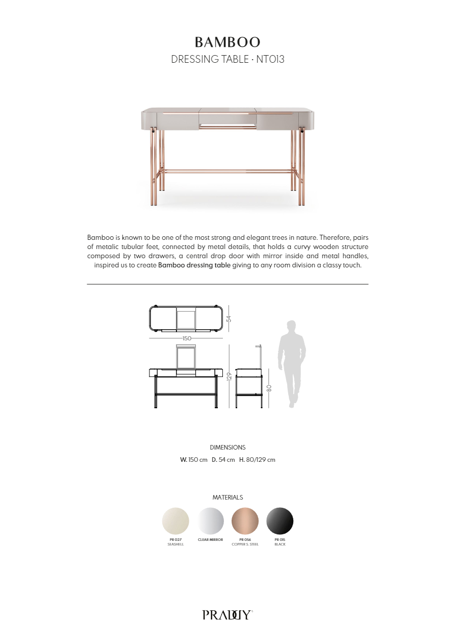 BAMBOO Dressing table By PRADDY