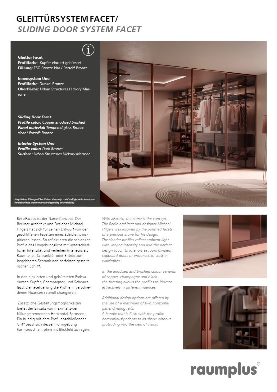 FACET Partition wall By raumplus