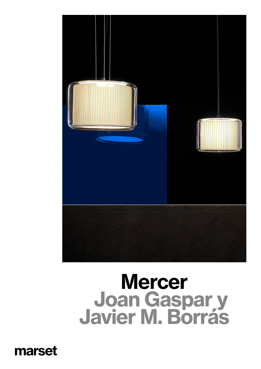 MERCER Lámpara colgante LED de vidrio soplado By Marset | design Joan ...