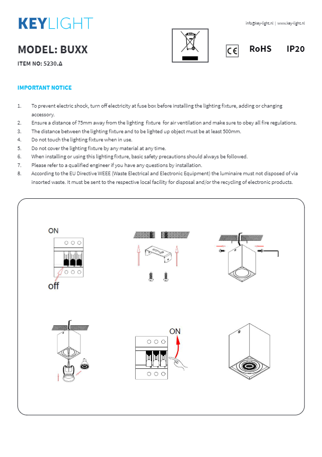 BUXX Spot By KEYLIGHT