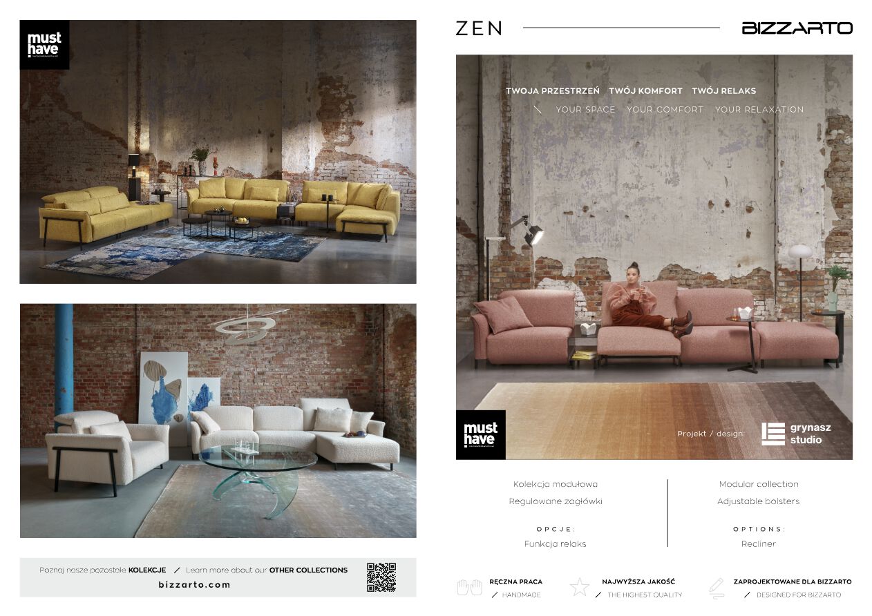 ZEN Sofa By BIZZARTO