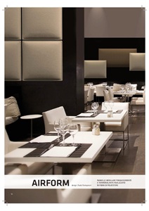 AIRFORM Decorative Akustikplatten aus Polyesterfaser By Ares Line ...