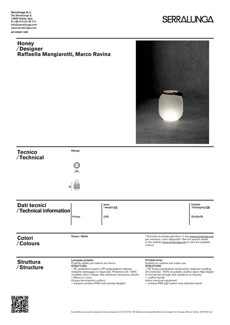 HONEY Lampada da tavolo per esterno By Serralunga | design Marco Ravina, Raffaella Mangiarotti