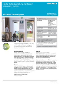 ASSA ABLOY SW100 / SW200i Porta automatica a battente universale By ...