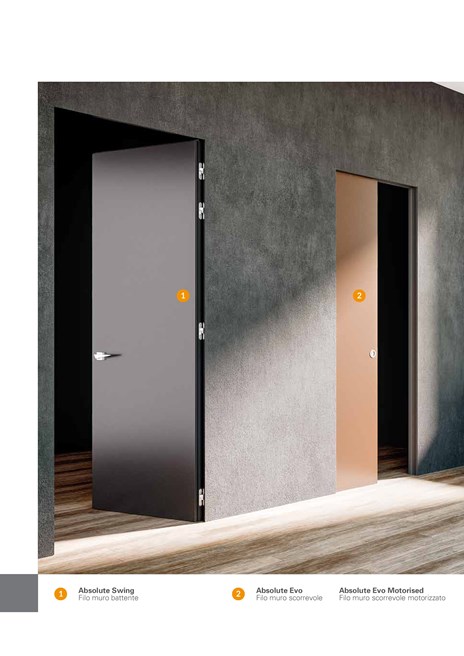 Controtelaio porta filo muro con predisposizione punti luce ABSOLUTE ...