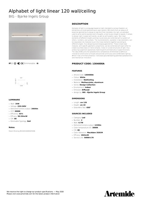 ALPHABET OF LIGHT LINEAR | Ceiling mounted linear lighting profile ...