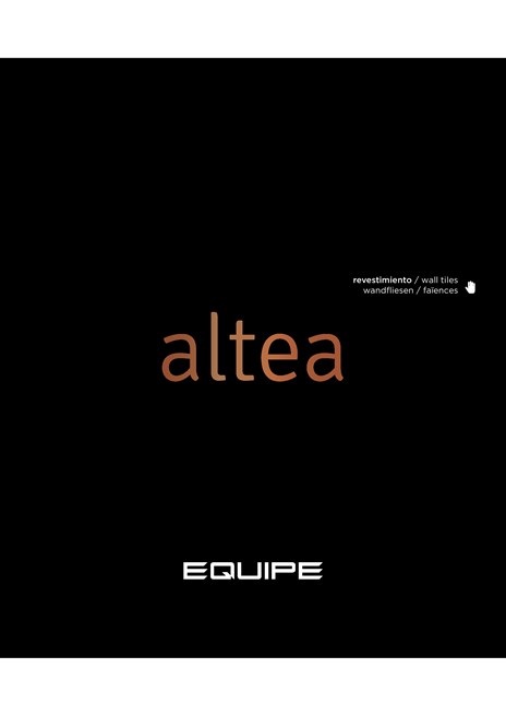 White-paste wall tiles ALTEA By EQUIPE CERAMICAS