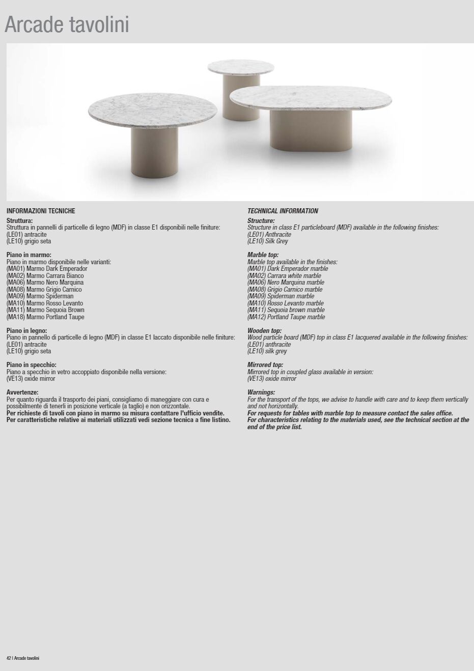 ARCADE Coffee table By Ditre Italia