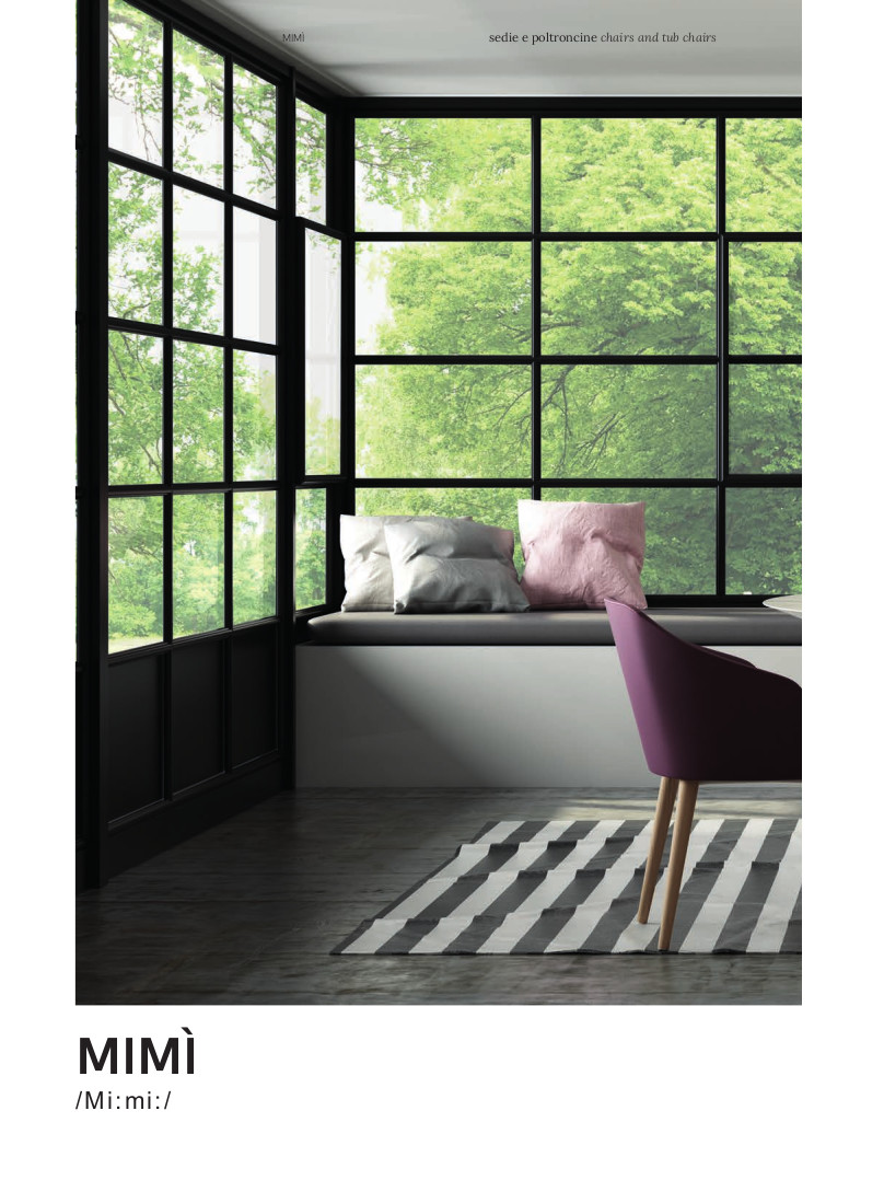 MIMÌ | Reception chair By SITLOSOPHY®