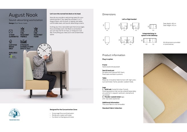 AUGUST NOOK Sessel By Intuit by Softrend