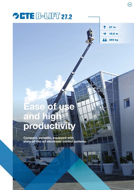 B-LIFT 27.2 Overhead platform By CTE