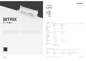 BITRIX Recessed LED multiple AirCoral® spotlight By Buzzi & Buzzi