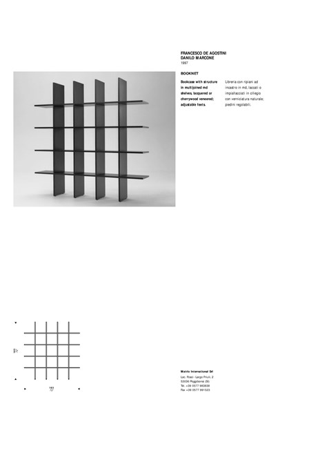 FORME Bibliothèque ouverte en MDF By Matrix International | design ...