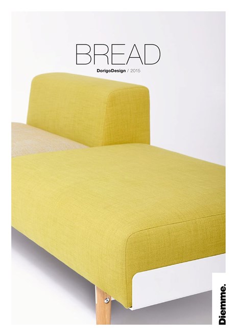 BREAD | 6 seater sofa Bread Collection By Diemme design Dorigo Design