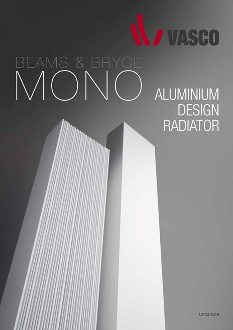 BEAMS MONO Wall-mounted aluminium decorative radiator By VASCO | design ...