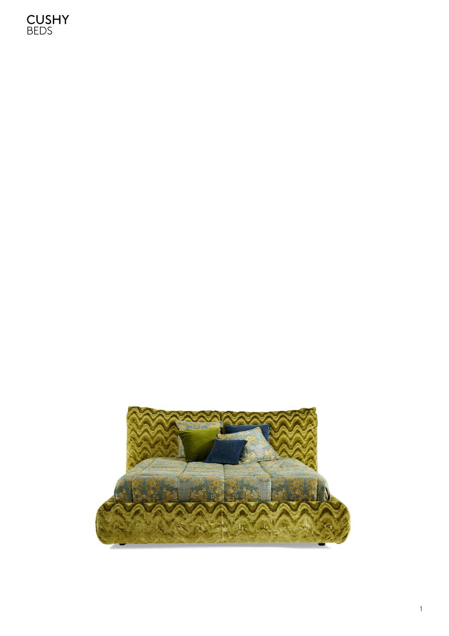 CUSHY Bed By ETRO Home Interiors