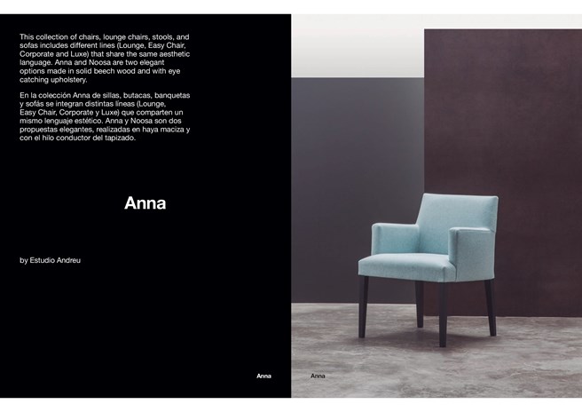 ANNA SI1368 Chair By Andreu World