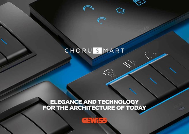CHORUSMART switch range By GEWISS