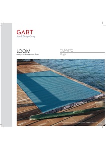 Outdoor rugs LOOM By GART design Annamaria Rosin