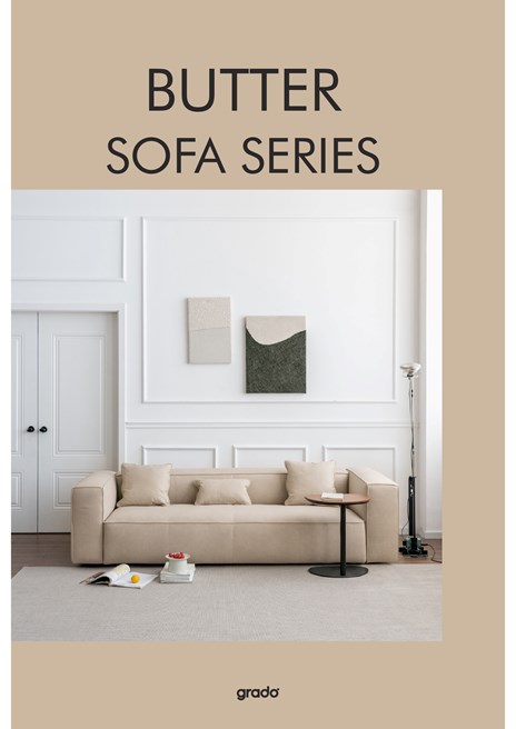 BUTTER SOFT | Fabric sofa By grado design