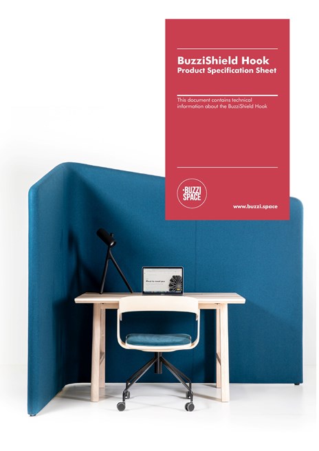 BuzziShield Hook office screen By BuzziSpace