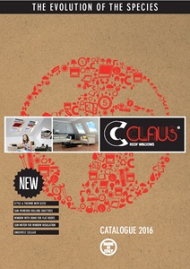 CLAUS B PLUS Centre-pivot laminated wood roof window By CLAUS