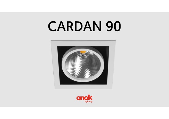 CARDAN 90.1 spotlight By ONOK Lighting