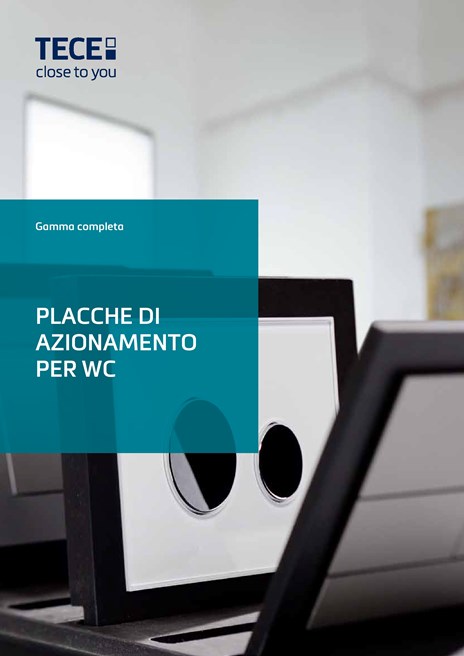 Placca di comando per wc in ABS TECEnow - TECE - Edilportale