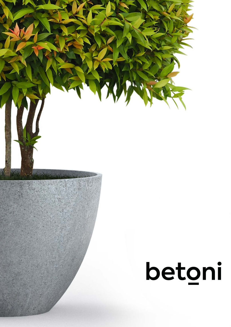 Betoni: Indoor and outdoor concrete vases | Archiproducts